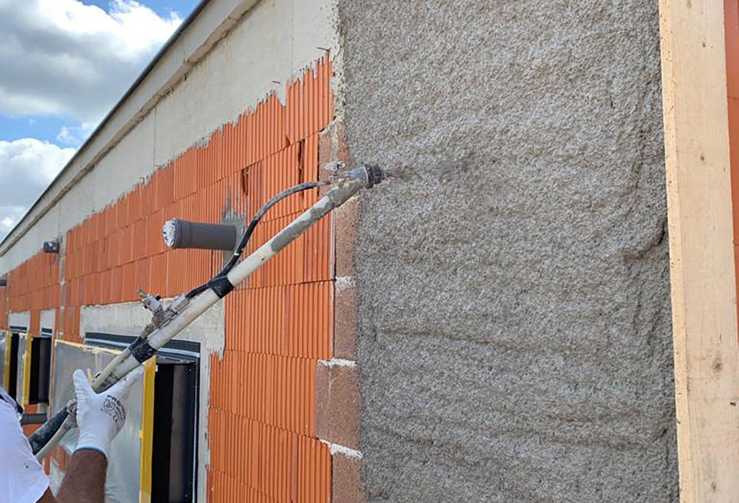 Intonaco termico a base sughero - CasaNoi Blog